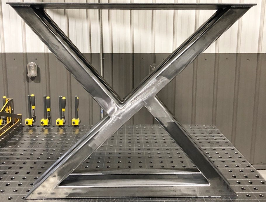 Shapeshifter Metal Table Legs – Black & Smith Ironworks