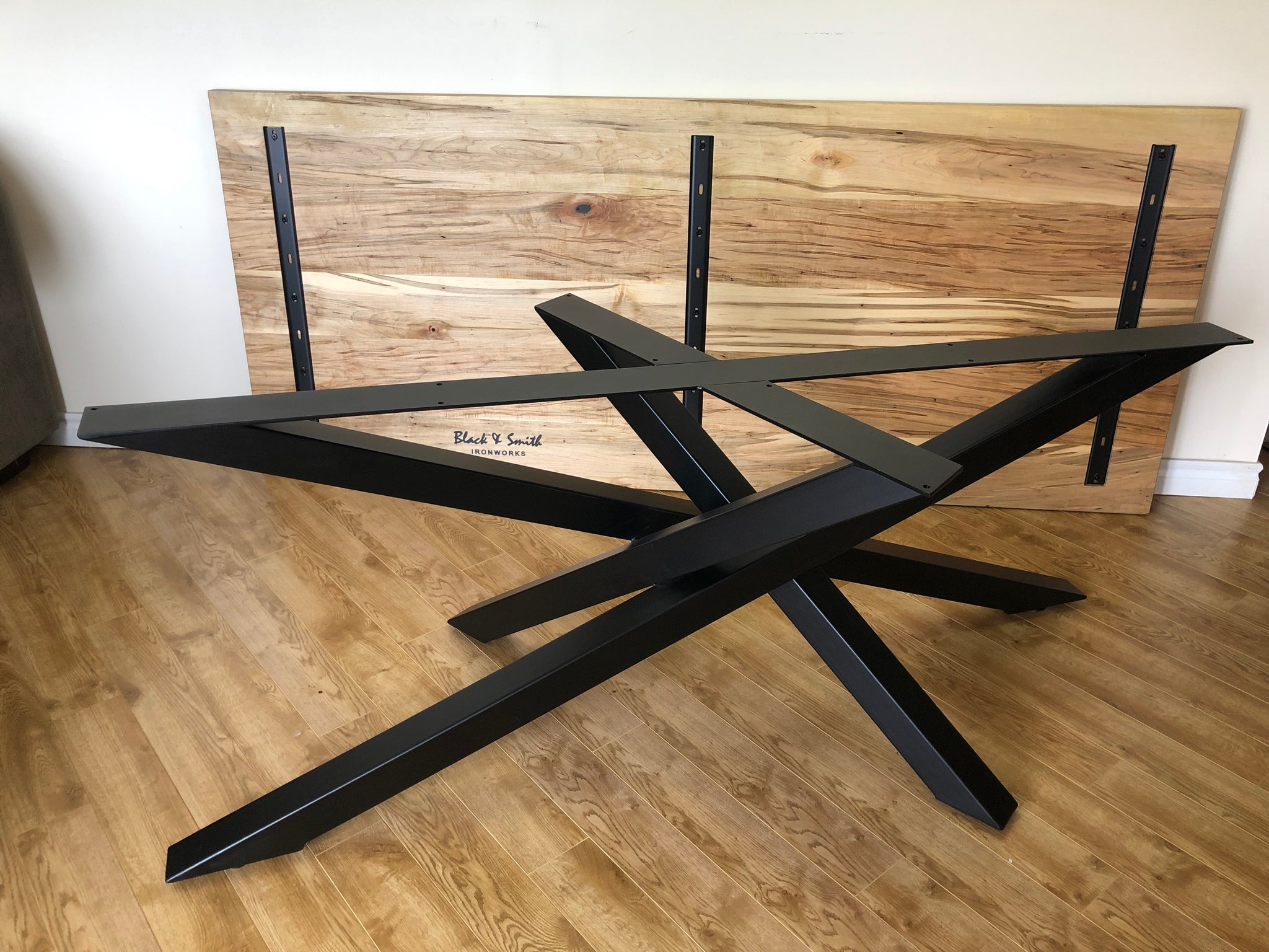 Spider Table Base – Black & Smith Ironworks