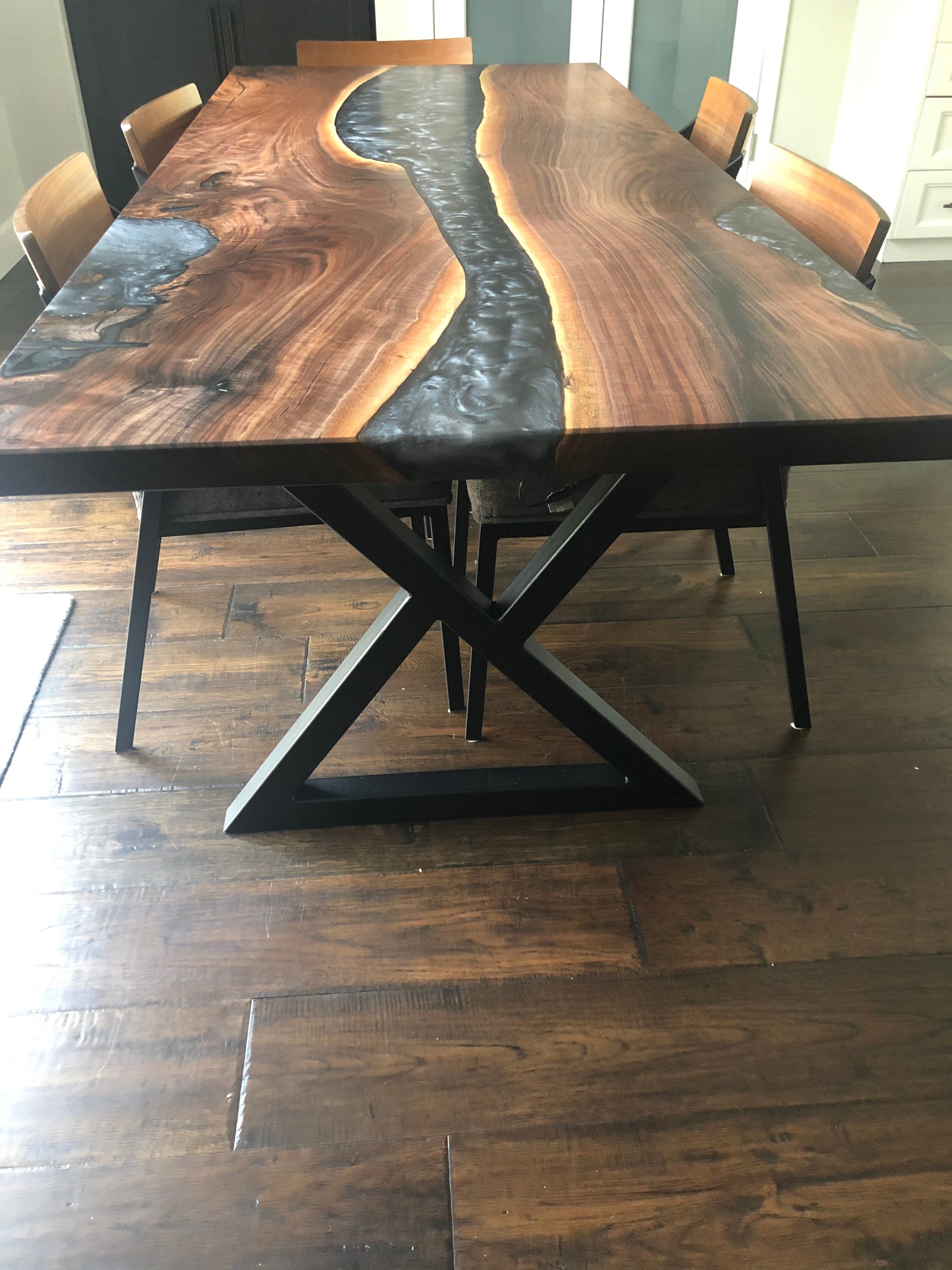 Shapeshifter Metal Table Legs – Black & Smith Ironworks